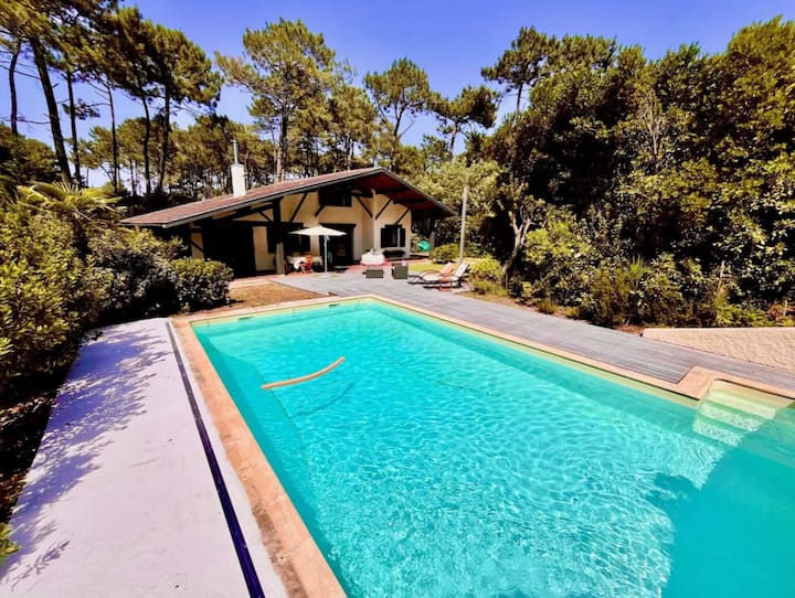 Villa Familiale Au Calme Avec Piscine Cap Ferret - Arcachon