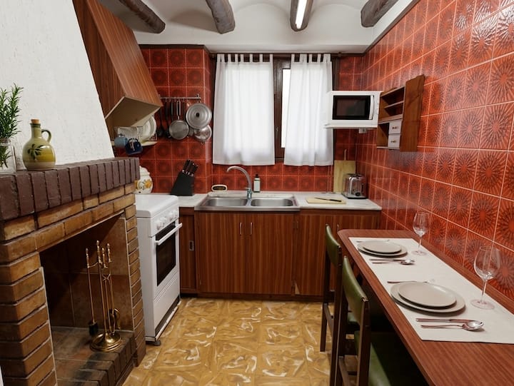 Casa Rural Con Jardin, Bbq Y Chimenea - Valls