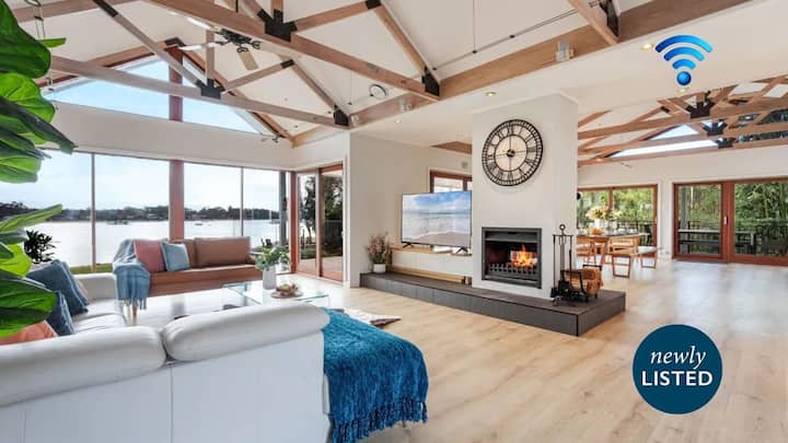 Island Oasis Waterfront, Boat Ramp, Firepit - 貝里