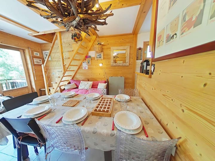Appartement 3 Pièces-cabinemezzanine - 7 Couchages - Le Grand-Bornand