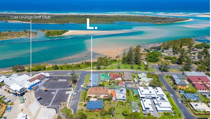 North Street Nook - Stunning Mountain & Ocean View - Urunga