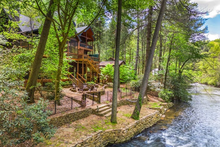 Ellijay Family River Retreat - Ellijay, GA