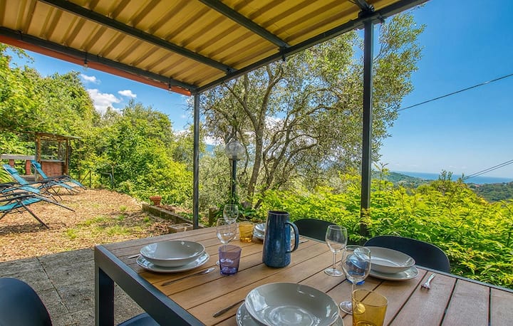 Amazing Home In Rapallo With House Sea View - Recco