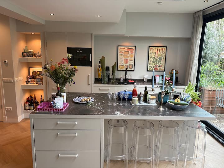 Luxe Appartement Met Guesthouse & Zonnige Tuin - Amsterdam