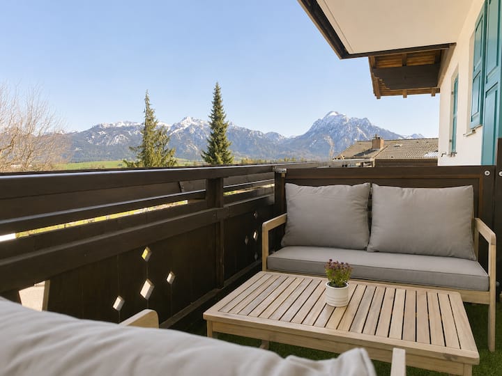 Apartment Mit Balkon & Bergblick - Füssen