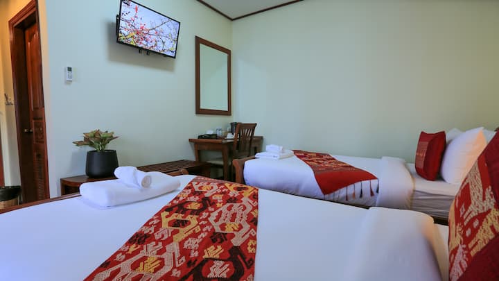 Superior Twin Room At Phongsavath Boutique Hotel - Vientiane
