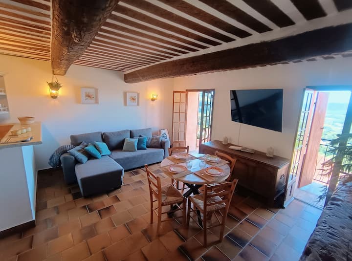 Charmante Maison De Village Avec Vue Mer ! - Grasse