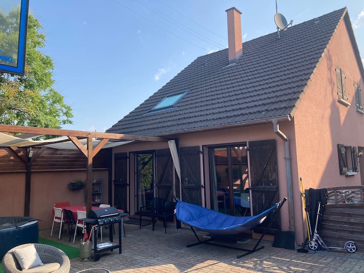 Grande Maison  Jardin  Parking  Bâle 5 Min - Basel