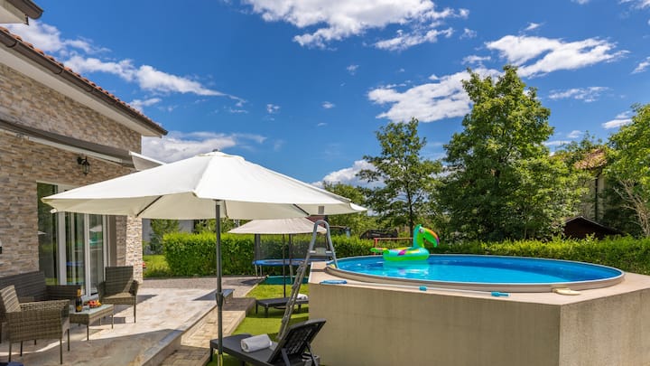 Holiday Home Luna Pool Kastav By Villas Guide - Rijeka