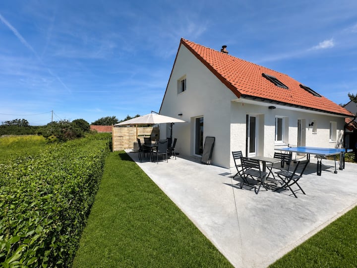 Maison Familiale, Entièrement Privatisée, Vue Mer. - Wimereux