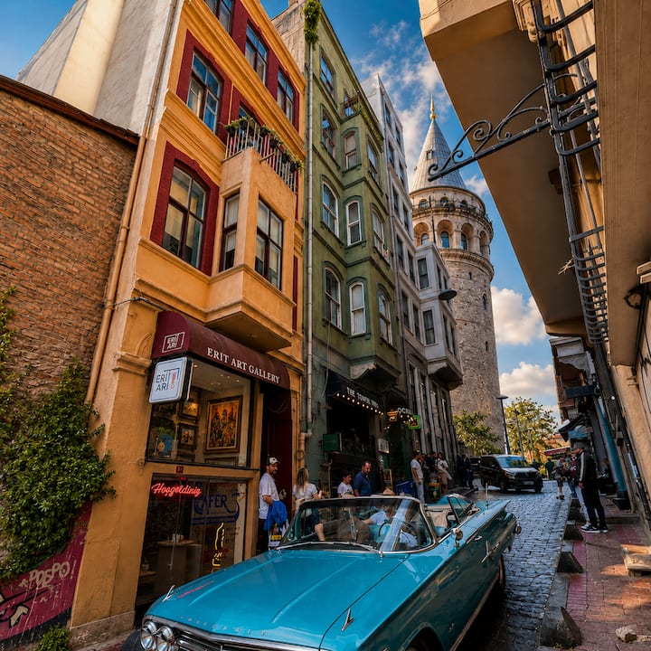 Grand Historic Galata Mansion |Balcony |Sleeps 18 - Istanbul