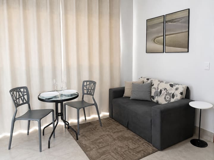 Flat Executivo C/ Ar E Garagem - Rio Verde