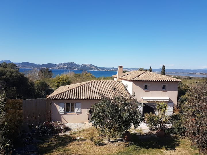 Giensvumerchambrevillaterassejardin200mvilageplage - Hyères