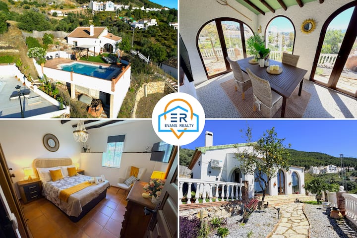 Evans Realty - (Cs) Villa + Pool + Porch + Views - España