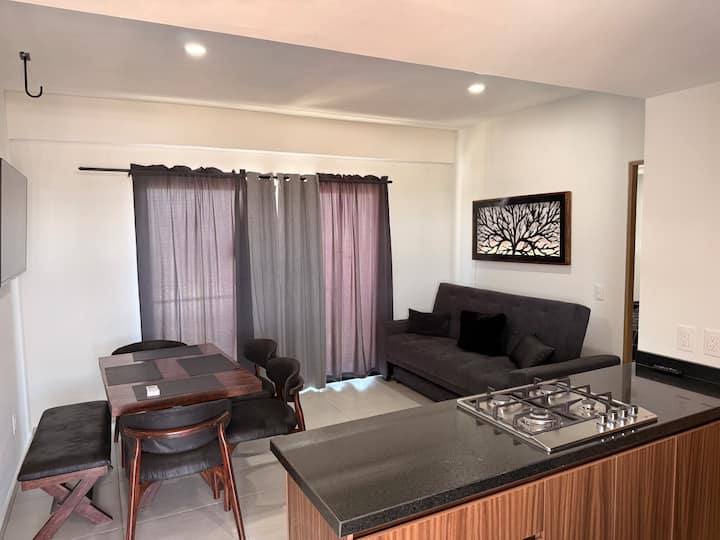 New 2bedroom Apt Ac/parking/elevator/for 6 Guests - Guadalajara