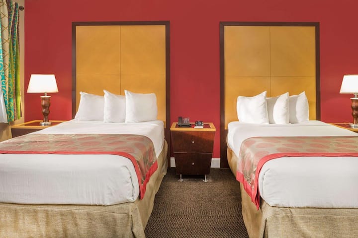 2 Double | Ramada Mia Springs | 24 7 Mia Shuttle - Miami, FL