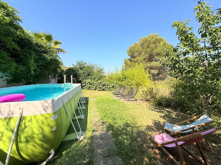 Maison De Charme Sur Les Collines, Piscine, Clim - Nice