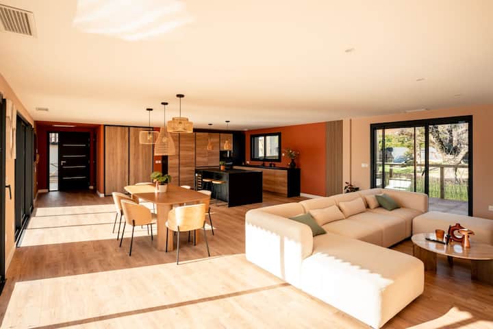 Villa Moderne Climatisée Proche Centre Village - Orange