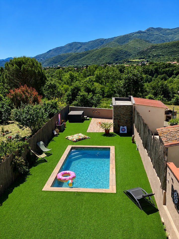 Villa Sud De La France Entre Mer Et Montagne - Amélie-les-Bains-Palalda