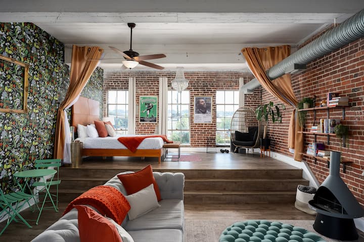 Lux Boutique Studio Loft: Central, Walkable, Style - Birmingham, AL