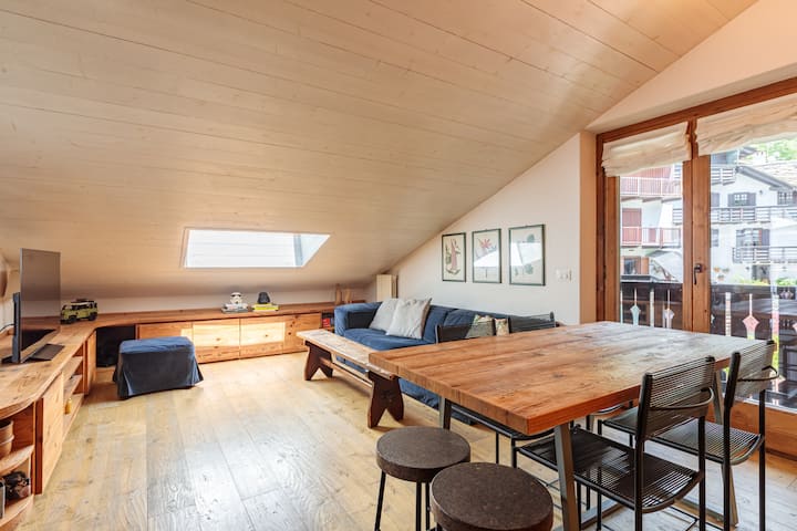 Alpine Loft | Centro Courmayeur | Posto Auto - Courmayeur