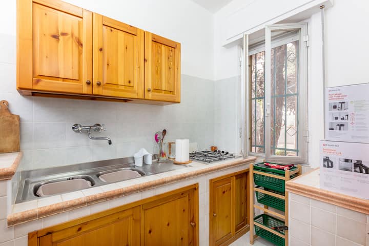 Villa Fronte Mare A Porto Pino - (30 Metri) - Italien