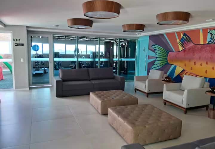Rn Studio Premium Vista Mar Apt Novo Completo - Maceió