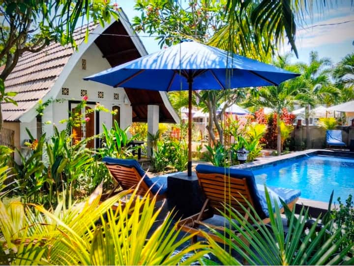 Room 4 Pax At Balengku Gili Air Lombok - Islas Gili