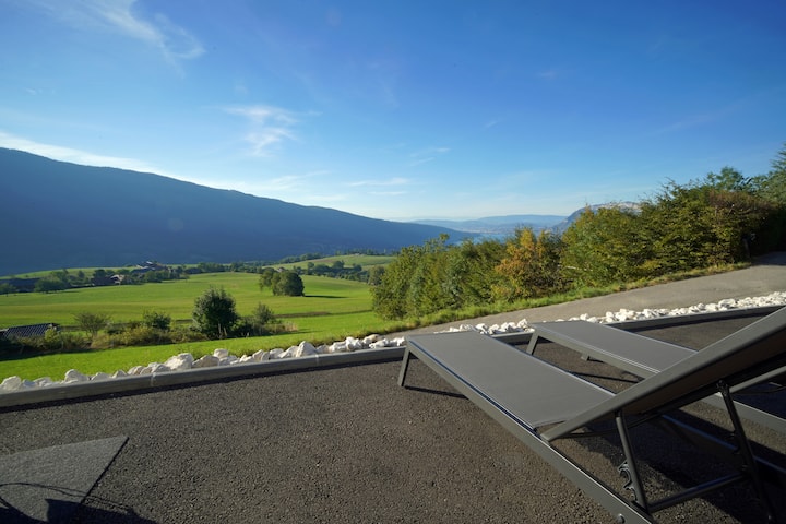 Suite Macao – Terrasse & Vue Lac (4–6 Pers.) - Doussard
