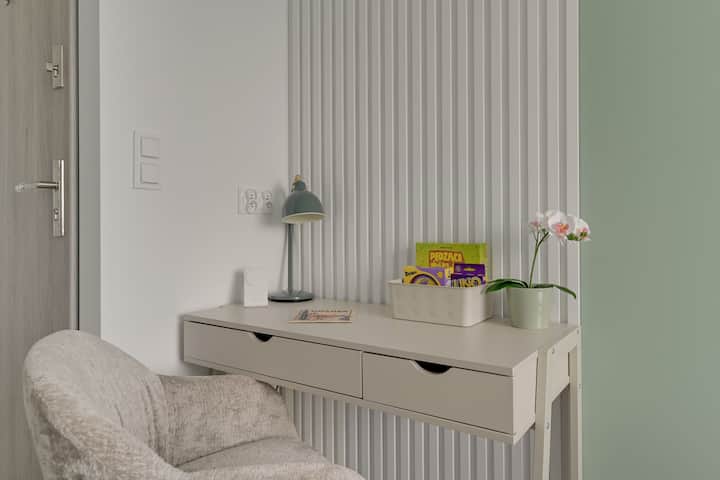 Portovo Gdansk City Vibes Suites | 241b | Balcony - Gdańsk