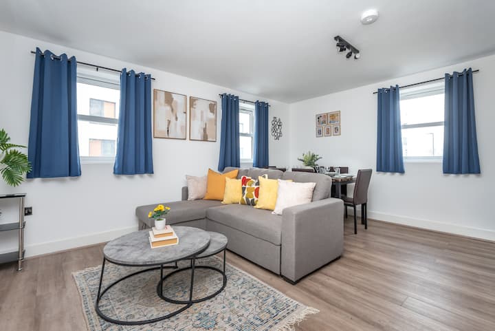 Stratford 2br Contractor Stay| London E15 - Londres