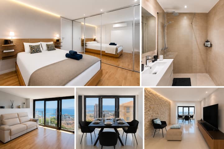 Luxury Apartment Sea View Monaco Walkable - Monte Carlo