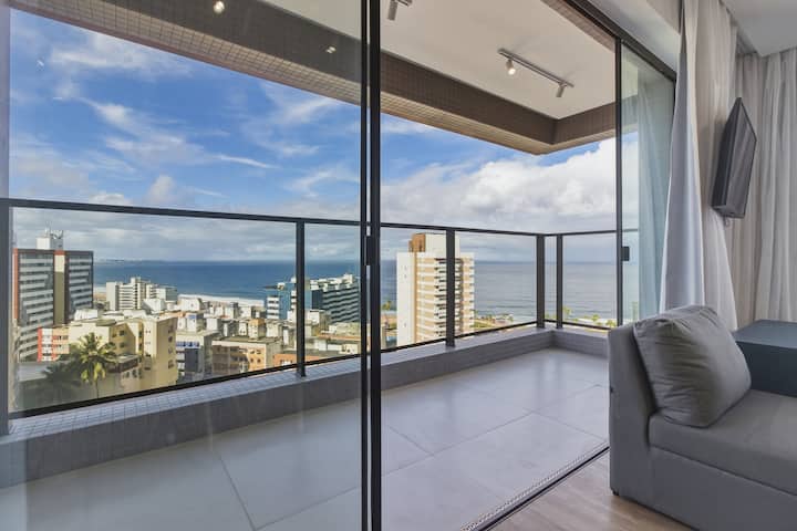 Lit 760 Panoramic Sea View | Carpediem By Housi - Salvador, Brazil