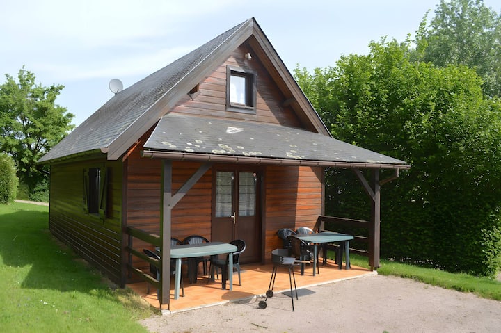 Chalet Noël Des Champs 8p - Piscine - Lisieux