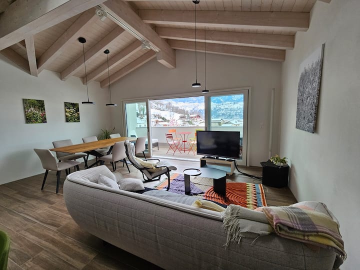 3 1/2 Zimmer Dachwohnung In Naters - Riederalp