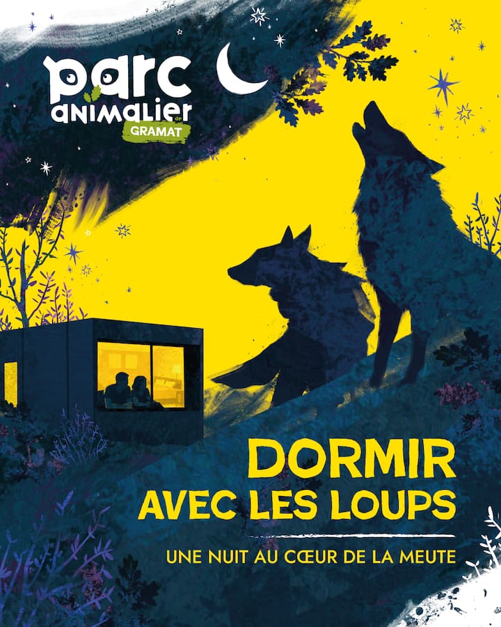 Tanière 2 Avec Les Loups - Rocamadour