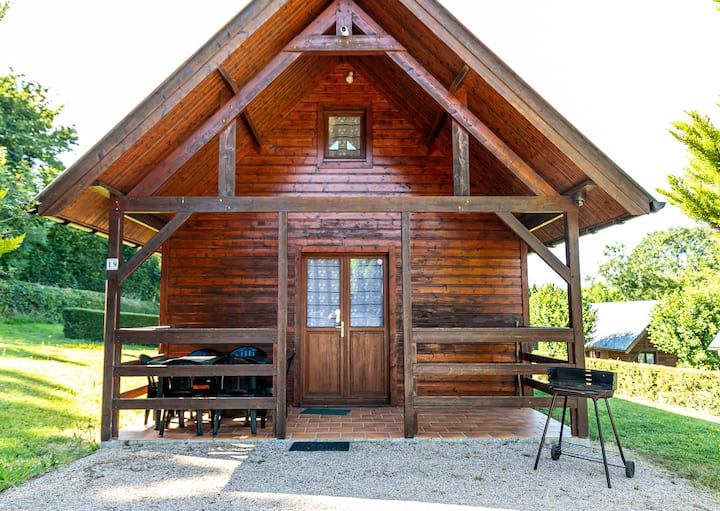 Chalet Rubinette 6p - Piscine - Normandië