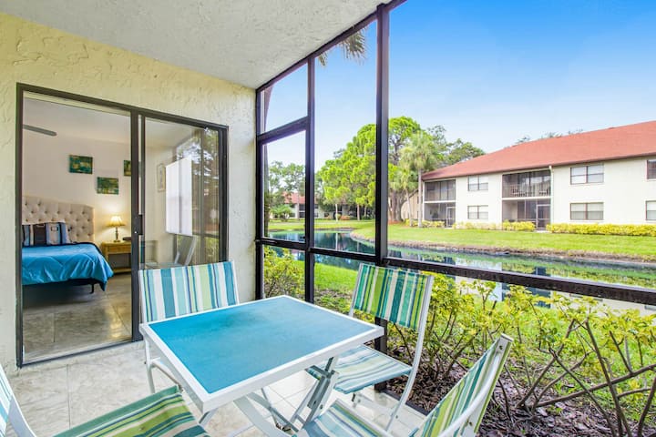 Sunny 2br 1st-floor | Patio | Pool | - Bradenton, FL
