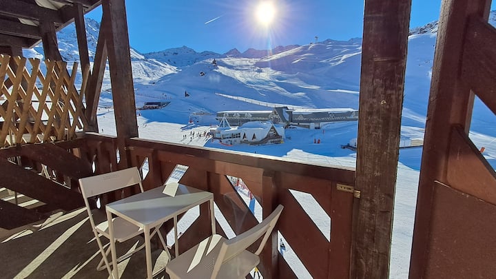 Val Thorens Plein Sud - Superbe Vue Ski Aux Pieds - Val Thorens