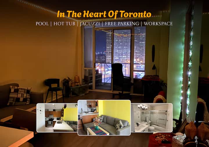 Cozy Serene Studio | Pool & Hot Tub | Jacuzzi - Toronto, ON