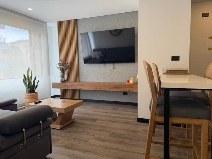 New Luxury Apartment With Mountain View - Bogota