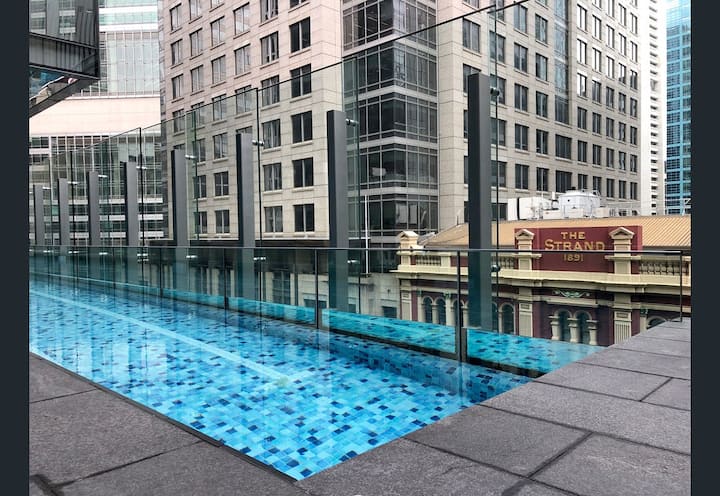 Qvb & Town Hall 2br 2ba | Pool | Sydney Cbd - 노스 시드니
