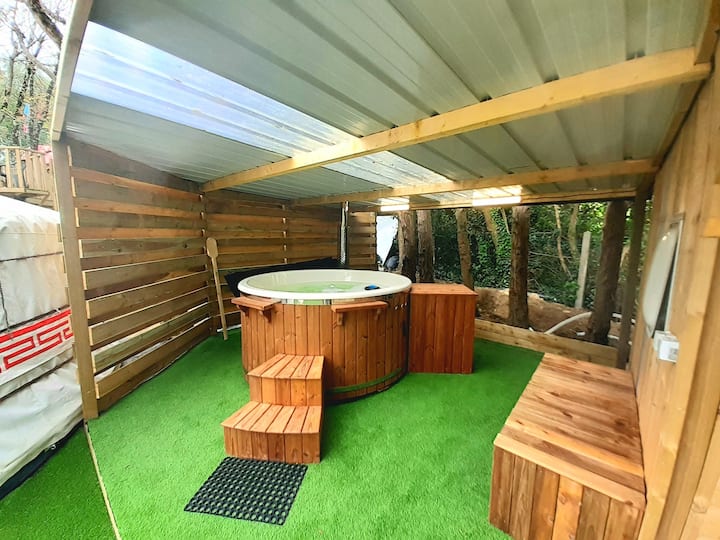 Yourte Avec Bain Nordique - Quimper