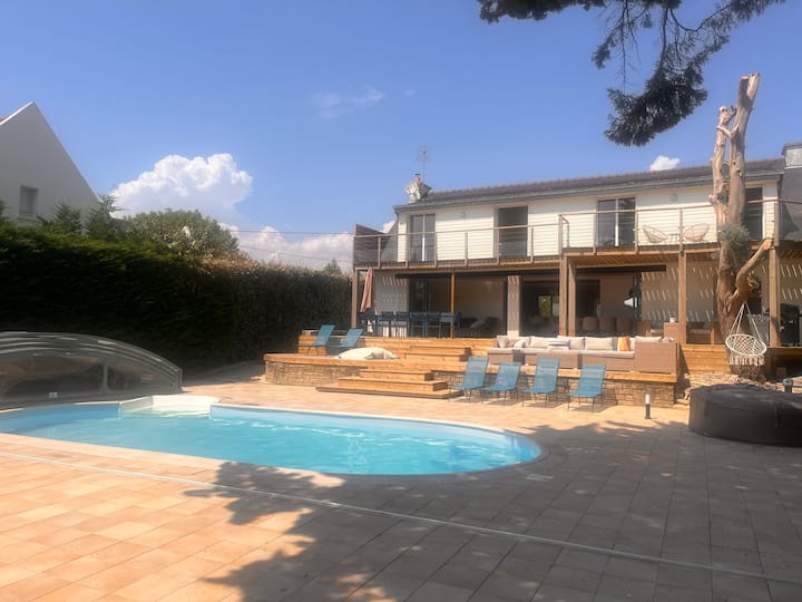 Villa Pour 12 Avec Piscine, 500 M Des Plages - Sarzeau