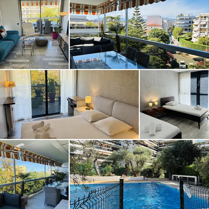 Gebals 2 Bed With Amazing Terrace - Antibes
