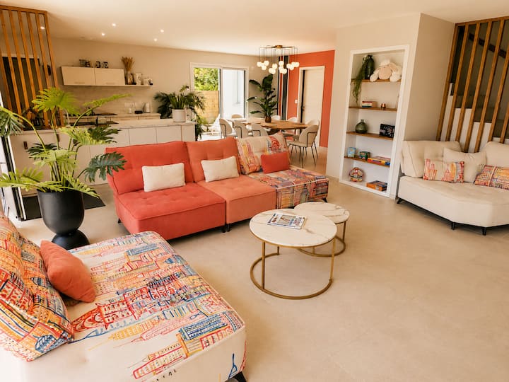 Chez Magui - 12 Pers Avec Spa Et Parking - Les Sables-d'Olonne