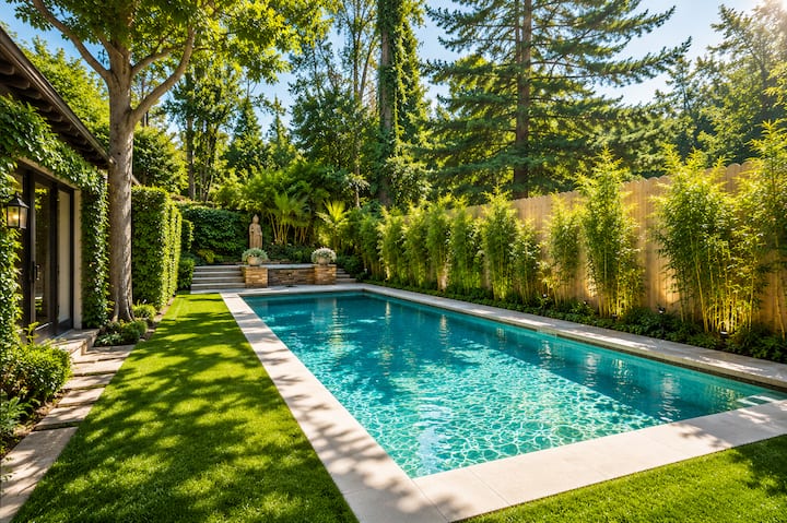Private Beverly Hills Oasis | Pool, Spa & Garden - Beverly Hills, CA
