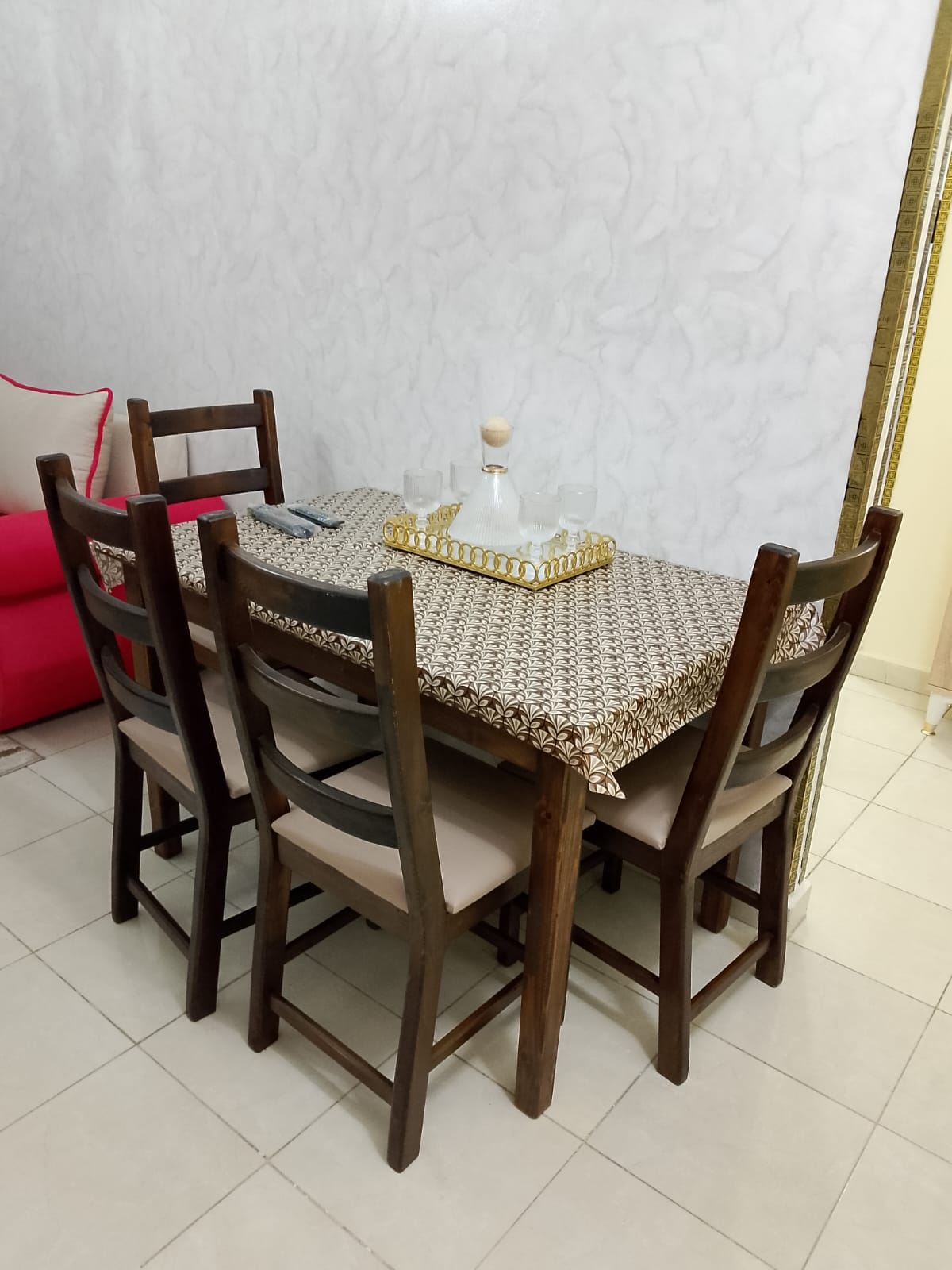 Furnished apartment for daily rent in Tangier, opposite a large ...