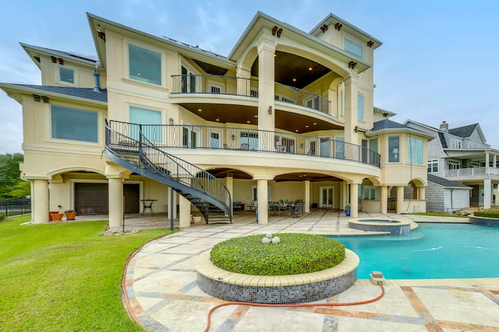 Bayfront Villa W/ Million-dollar Views In Seabrook - League City, TX