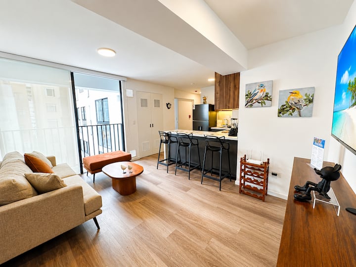 New Apt. 2br/2ba 2 Min To Kennedy Park Miraflores - Perú
